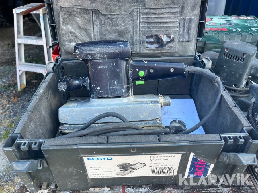 Planslip Festool RS E 3, Östhammar, Klaravik auktioner