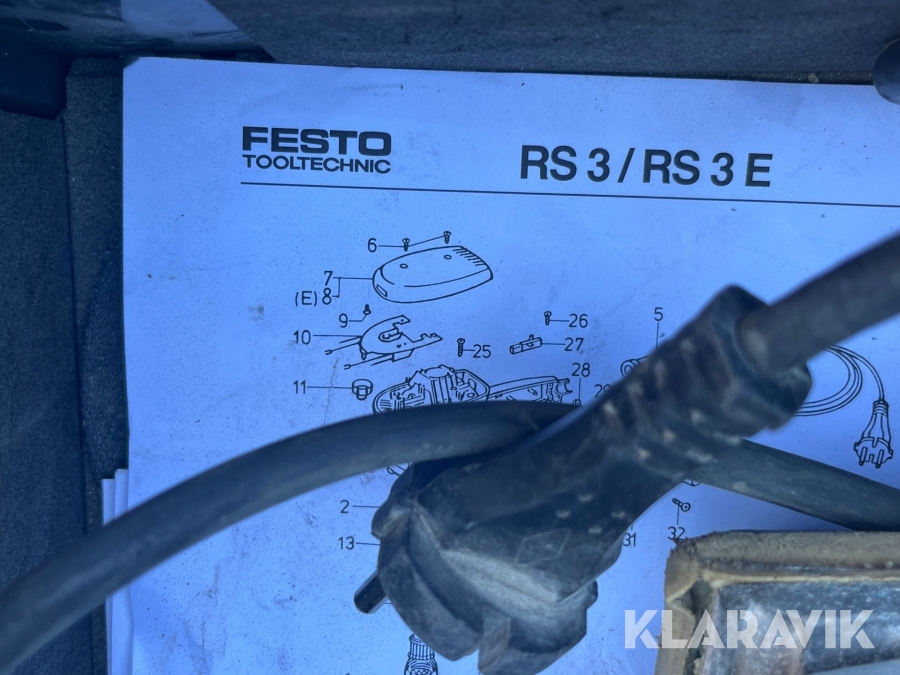 Planslip Festool RS E 3, Östhammar, Klaravik auktioner