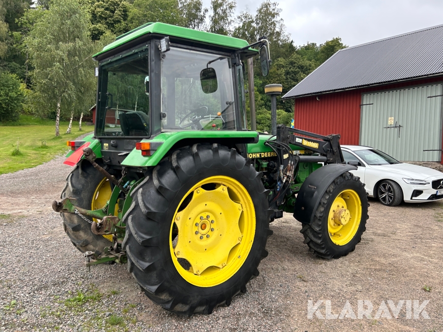 Traktor John Deere 2850, Kungsbacka, Klaravik auktioner