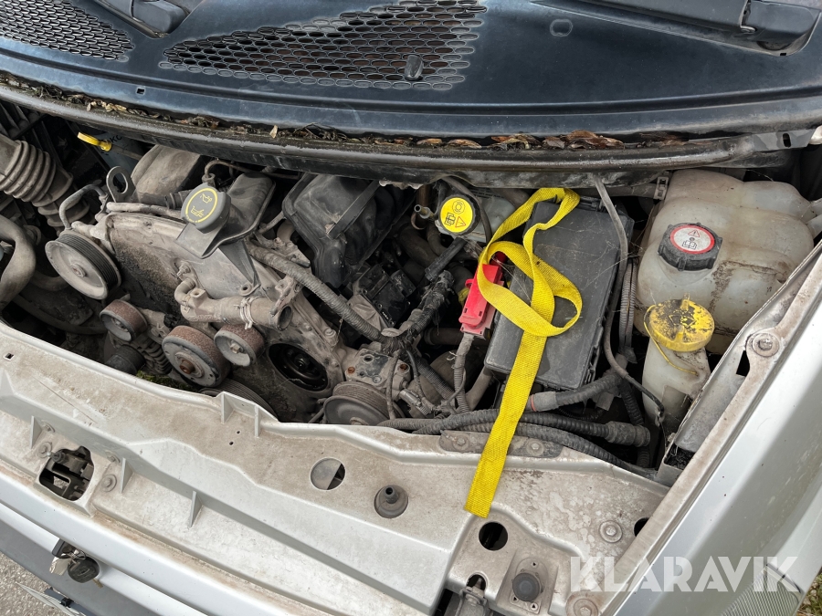 Flakbil Ford Transit 125 T330, Gotland, Klaravik auktioner