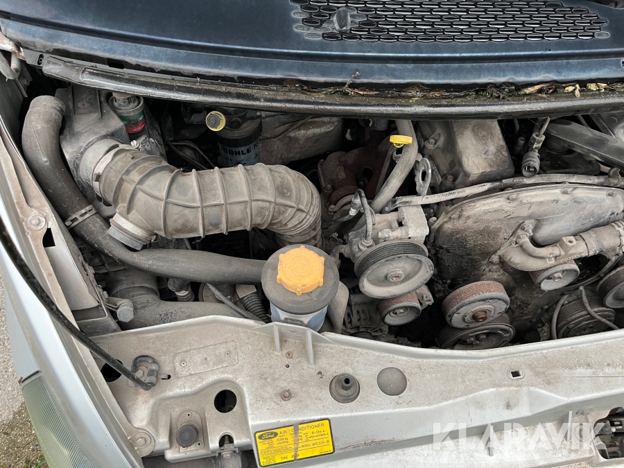 Flakbil Ford Transit 125 T330, Gotland, Klaravik auktioner