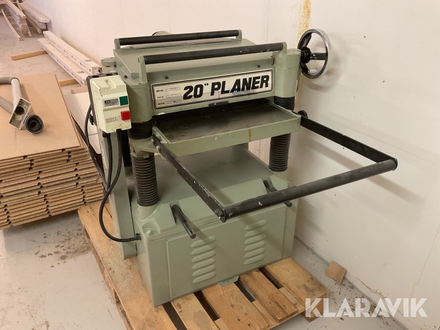 Planhyvel 20" Planer, Ljusdal, Klaravik auktioner