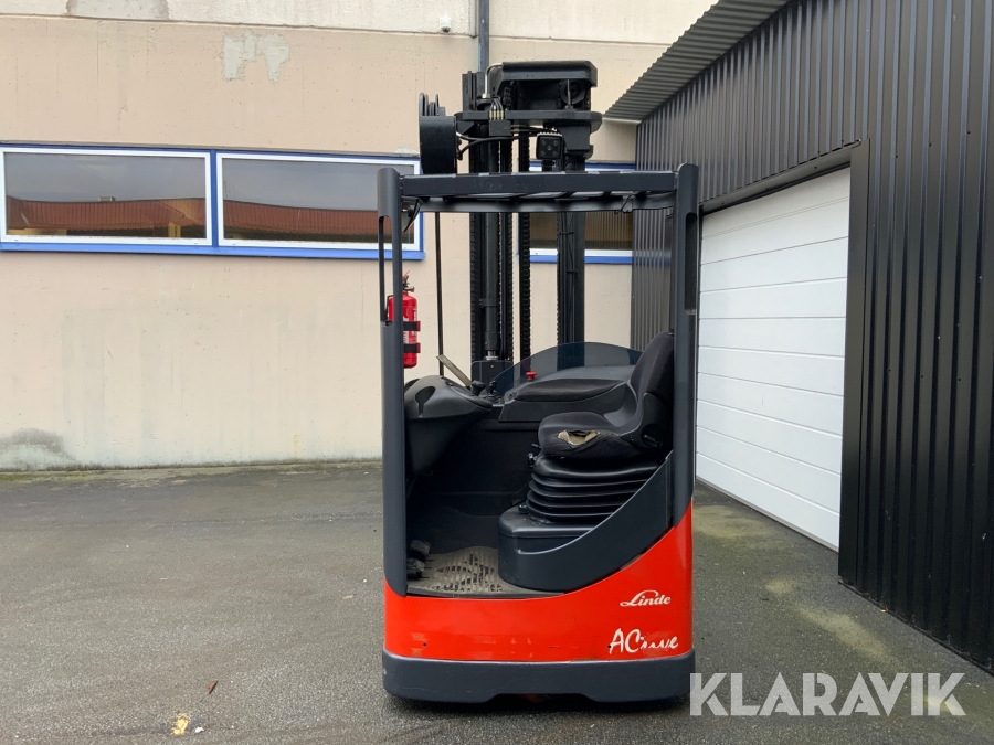 Skjutstativtruck Linde R16, Skurup, Klaravik auktioner