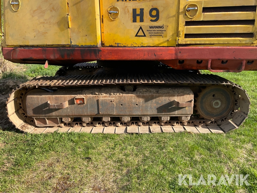 Grävmaskin Åkerman H9, Malung-Sälen, Klaravik auktioner