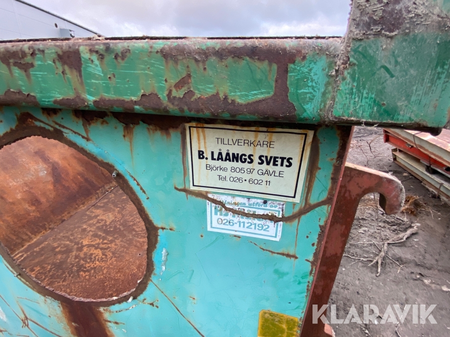 Behållare, Norrtälje, Klaravik auktioner