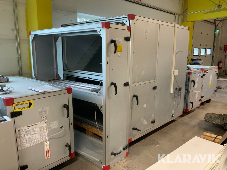 Ventilationsaggregat IV produkter Flexomix, Vetlanda, Klarav