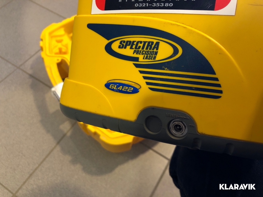 Klaravik Auktioner | Tvåfallslaser Spectra GL422