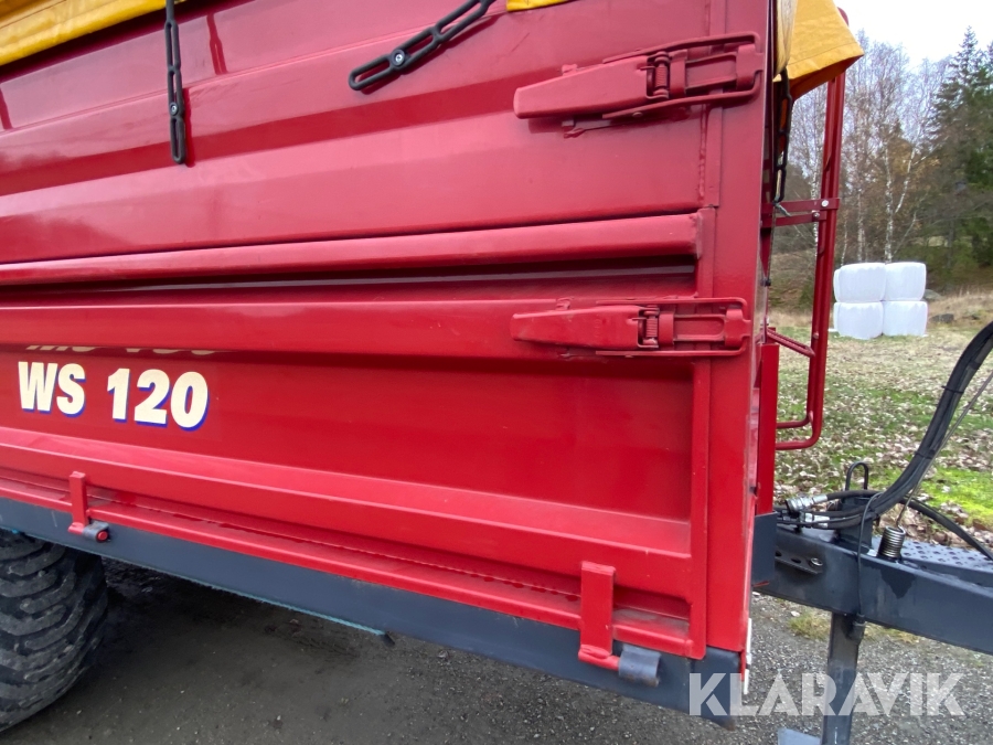 Spannmålsvagn Weckman WS 120, Norrtälje, Klaravik auktioner