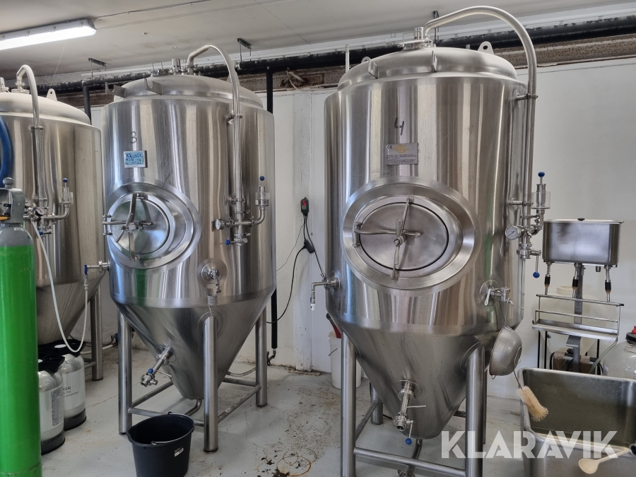 Jästankar Swedbeer, Strängnäs, Klaravik auktioner