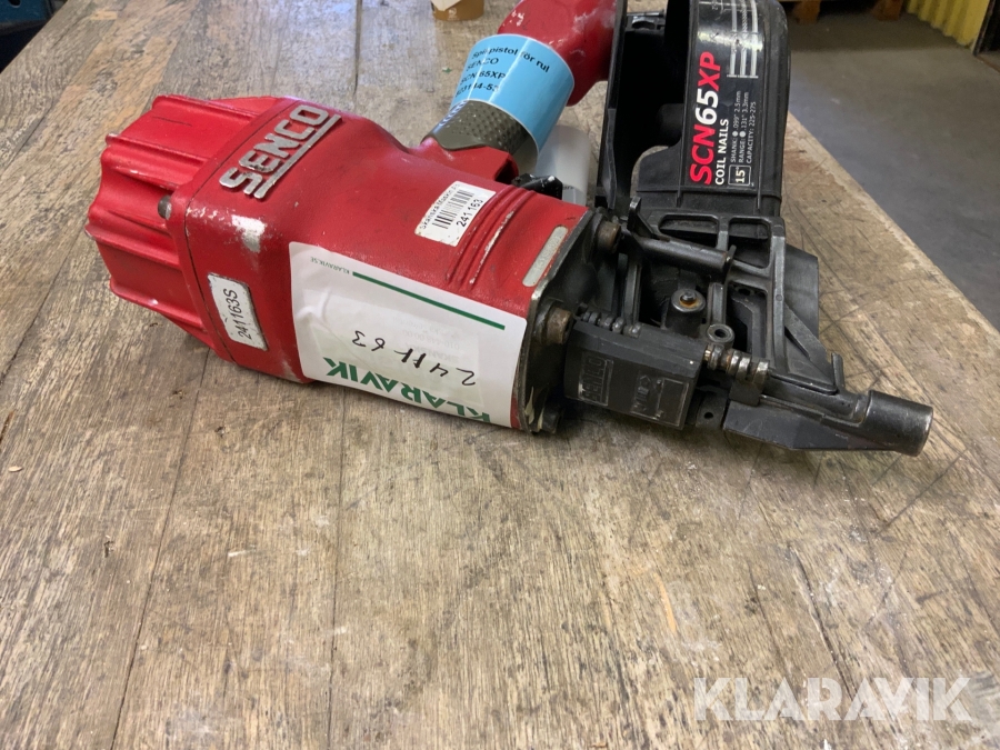 Klaravik Auktioner | Spikpistol Senco SCN 65XP tryckluft