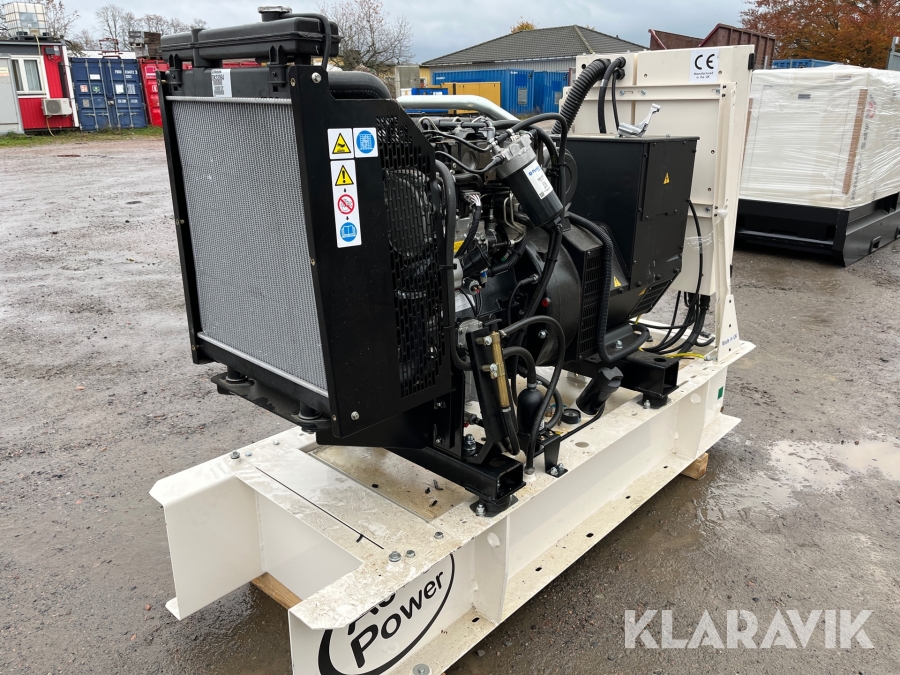 Generator / Elverk AJ Power DN3-AJ66S-5P1, Hörby, Klaravik a