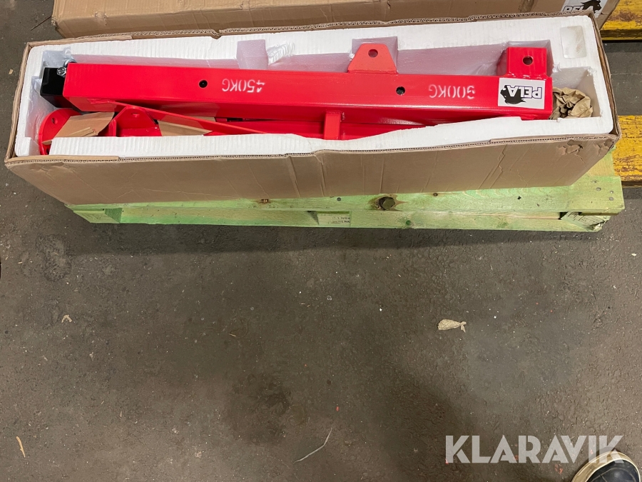 Lyftkran Pela, Stenungsund, Klaravik auktioner