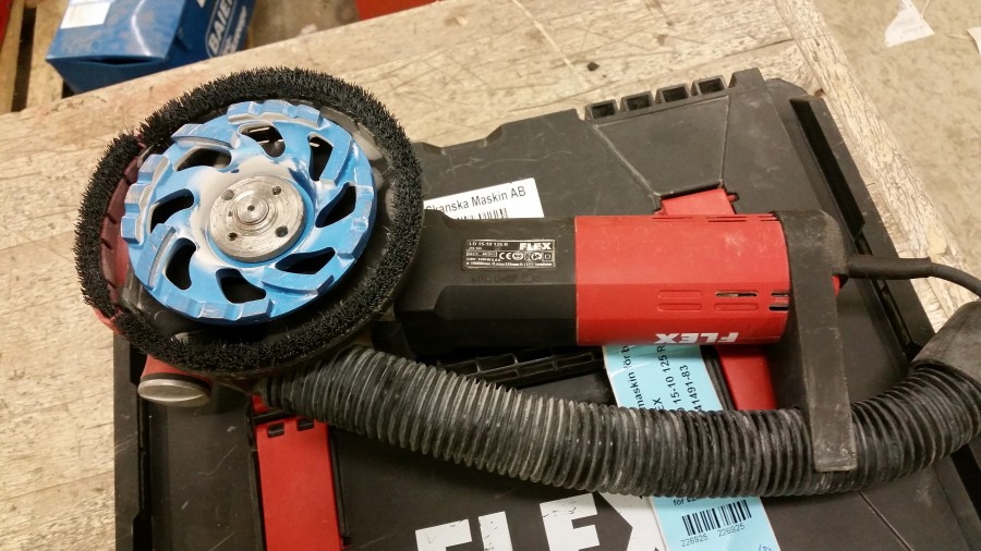 Slipmaskin för betong, effekt ca. 2 kW