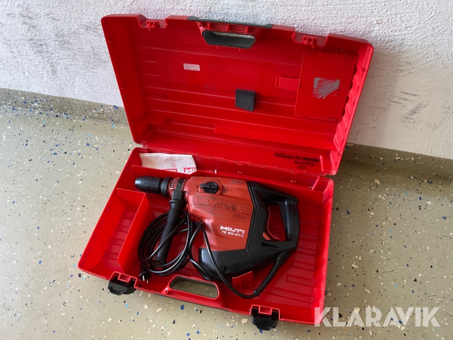 Kombihammare Hilti TE 80 ATC AVR, Jönköping, Klaravik auktio