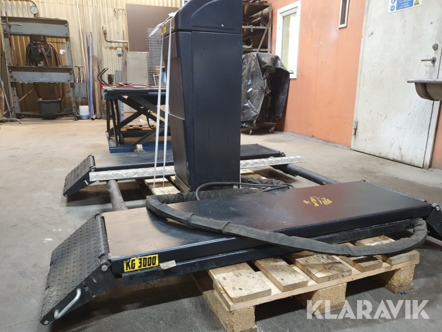 Fordonslyft Saxlyft 3000kg