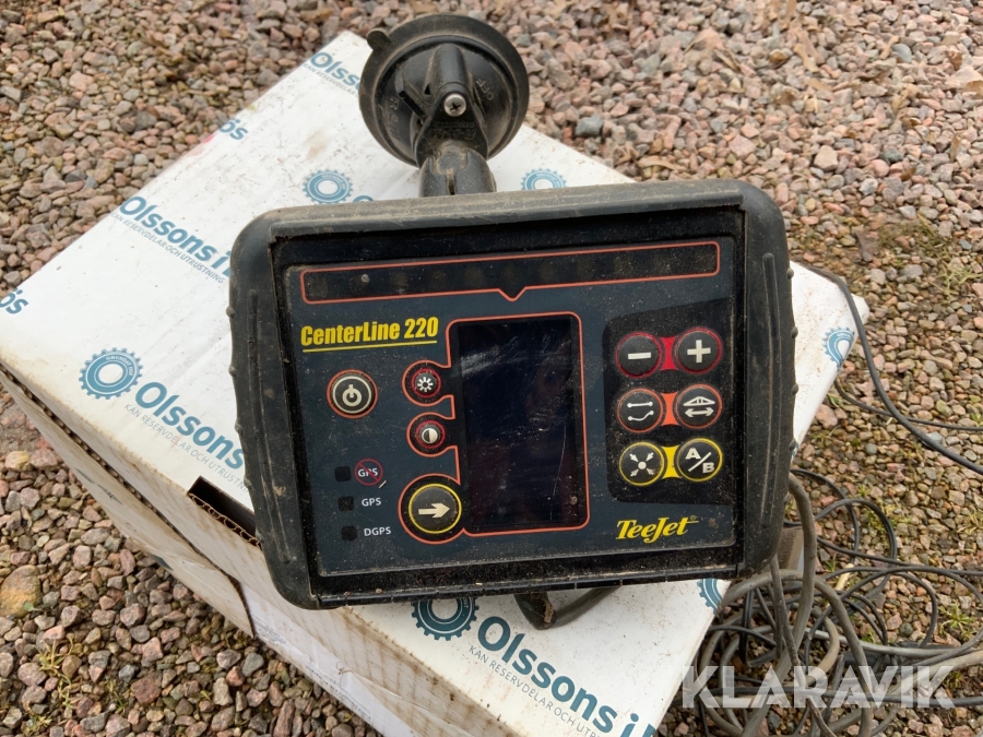 Spårhund TeeJet Centerline 220, Skövde, Klaravik auktioner