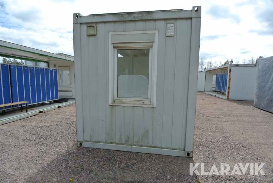 Containermodul CTX containex Mittdel utan långväggar, Jön