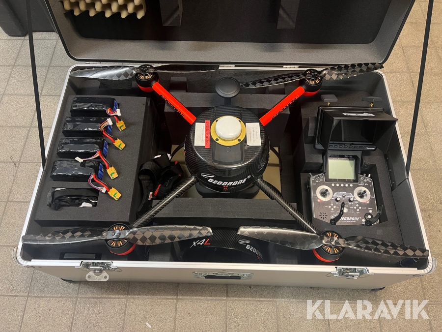 Drönare Geodrone X4L Professional, Hässleholm, Klaravik aukt