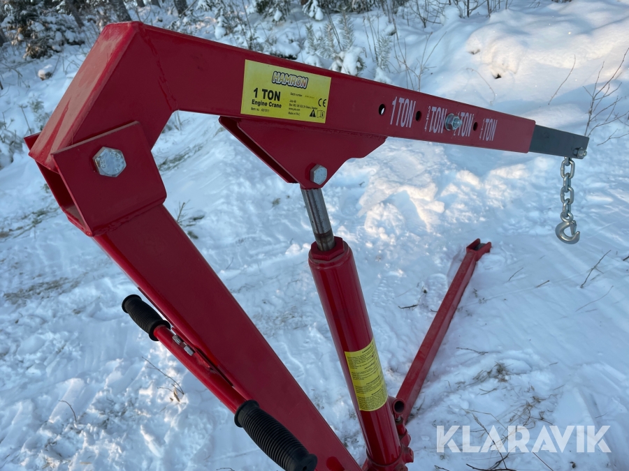 Motorlyft Hamron 1 ton, Örnsköldsvik, Klaravik auktioner
