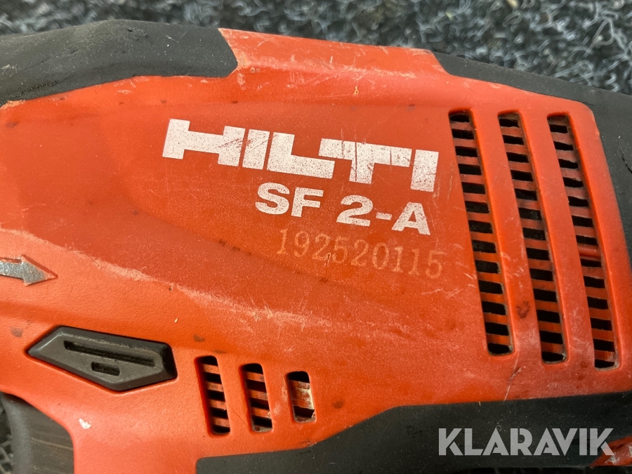 Borrskruvdragare Hilti SF 2-A , Jönköping, Klaravik auktione