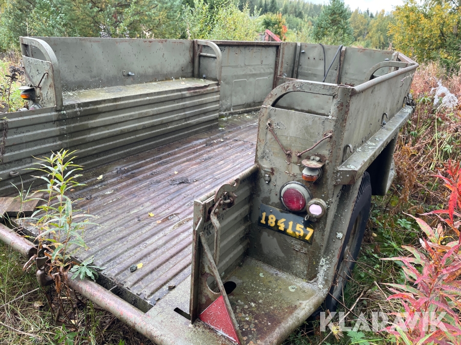 Tranportvagn Br Forss AB Fd militärvagn, Sundsvall, Klaravik