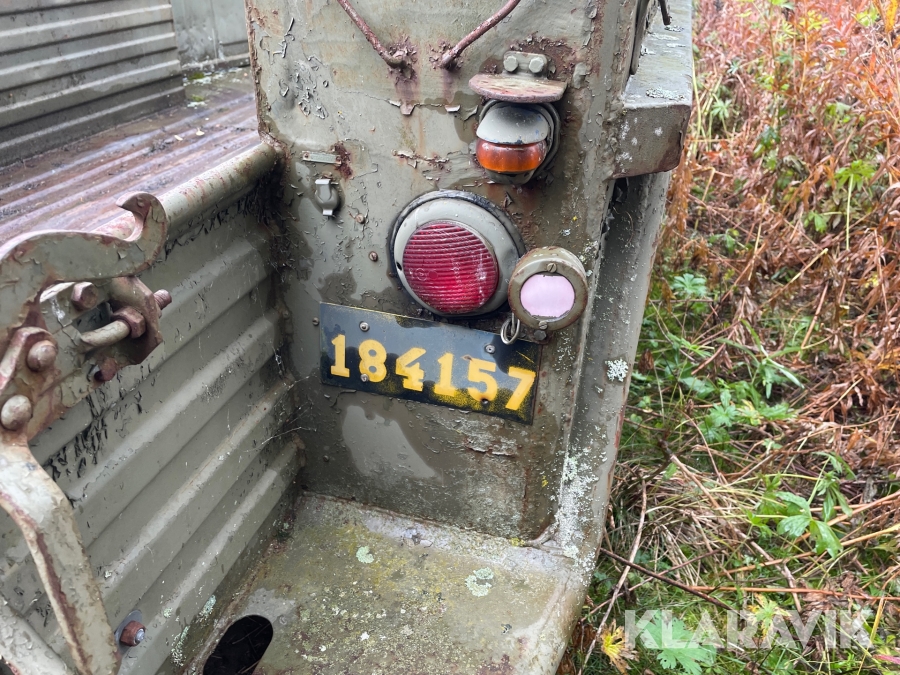Tranportvagn Br Forss AB Fd militärvagn, Sundsvall, Klaravik