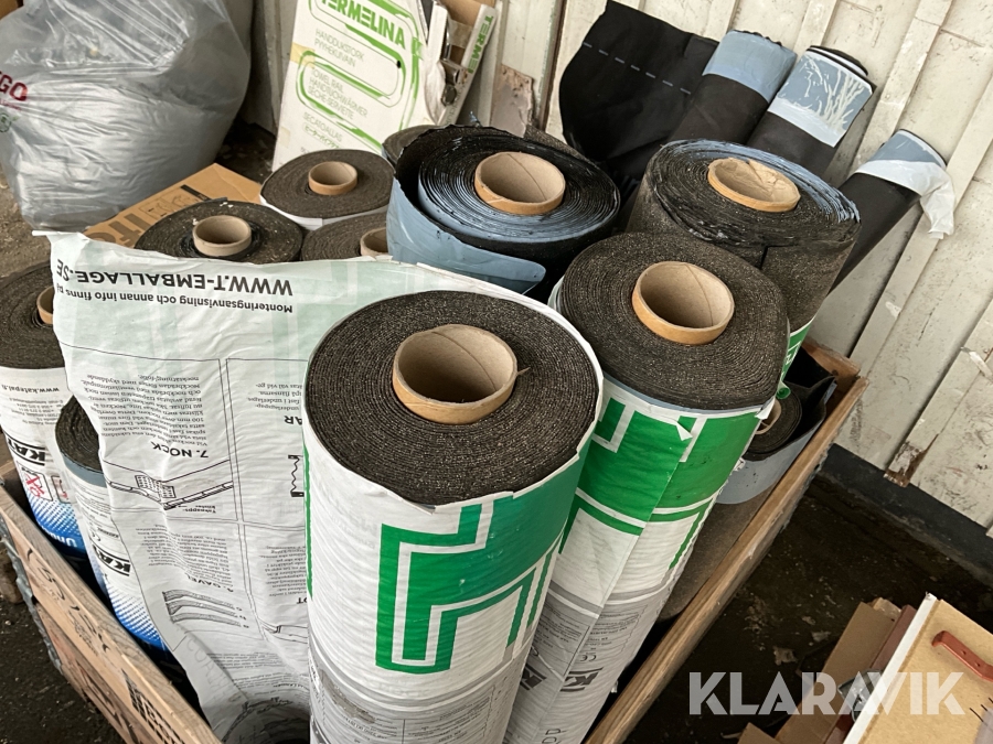 Takpapp Katepal, Vetlanda, Klaravik auktioner