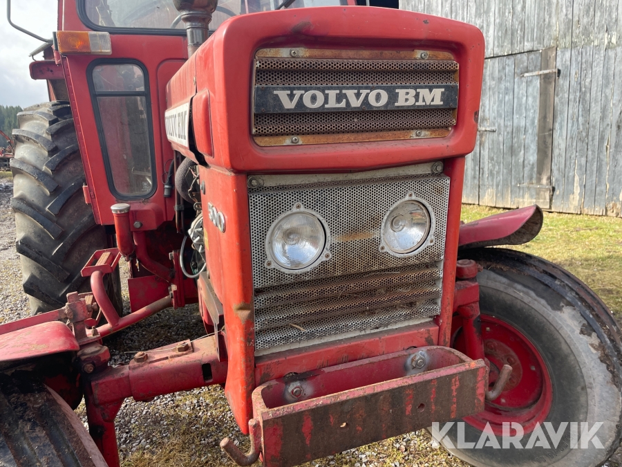 Traktor Volvo BM 500, Färgelanda, Klaravik auktioner