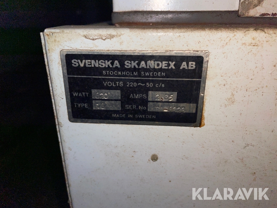 Färgskakningsmaskin Svenska scandex 16, Vara, Klaravik aukt