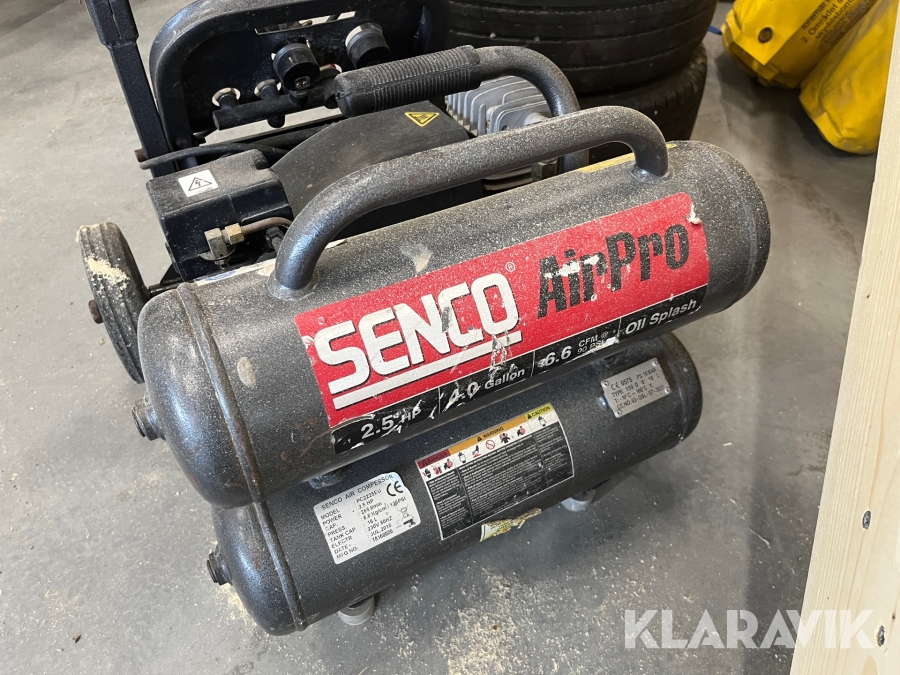 Kompressor Senco AirPro, Norrtälje, Klaravik auktioner