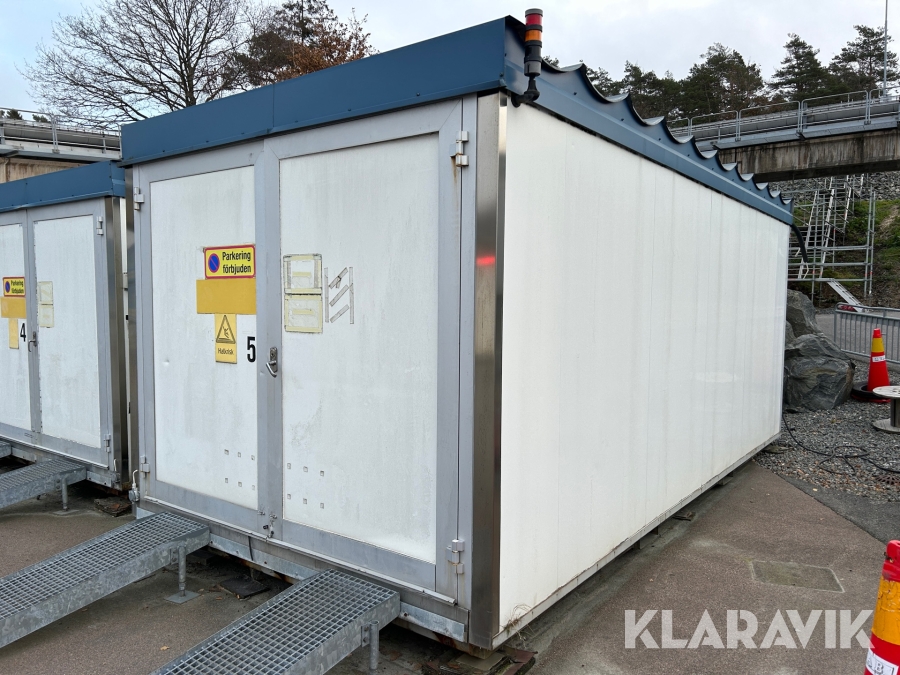 Kylcontainer Box Modul, Göteborg, Klaravik auktioner