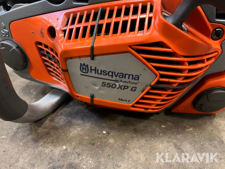 Motorsåg Husqvarna 550 XP G, Vara, Klaravik auktioner