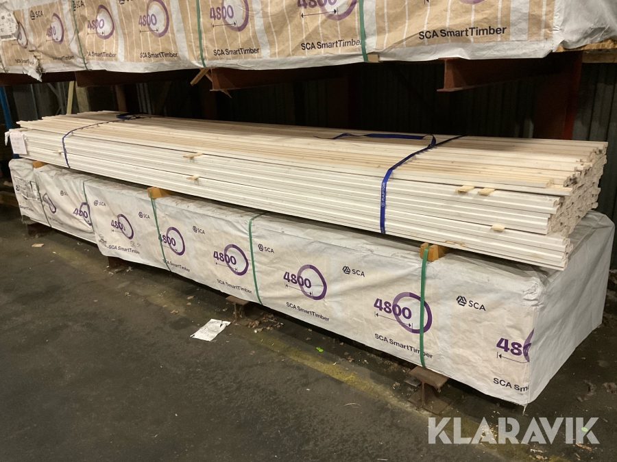 Lockläkt SCA Timber 22x45x4800, Burlöv, Klaravik auktioner