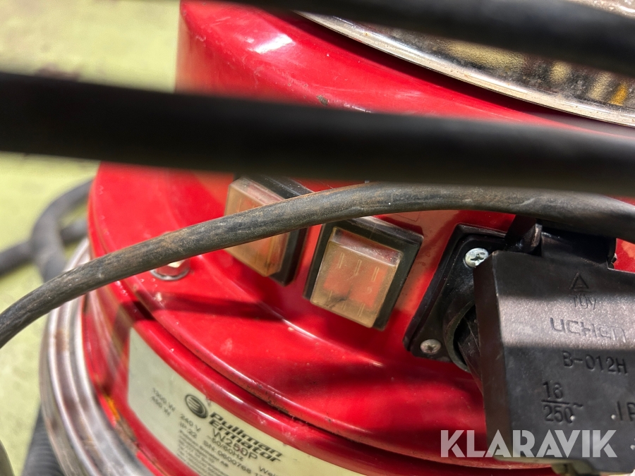 Våtdammsugare Pullman Ermator W250P, Göteborg, Klaravik aukt