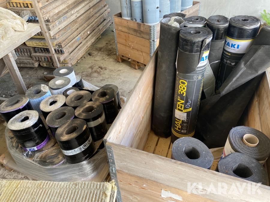 Klaravik Auktioner | Underlagspapp, syllpapp mm 2 pall