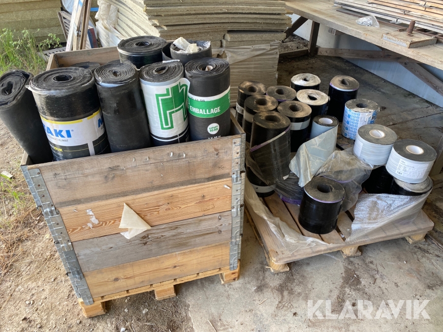 Klaravik Auktioner | Underlagspapp, syllpapp mm 2 pall