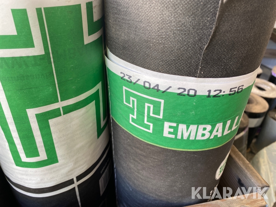 Klaravik Auktioner | Underlagspapp, syllpapp mm 2 pall