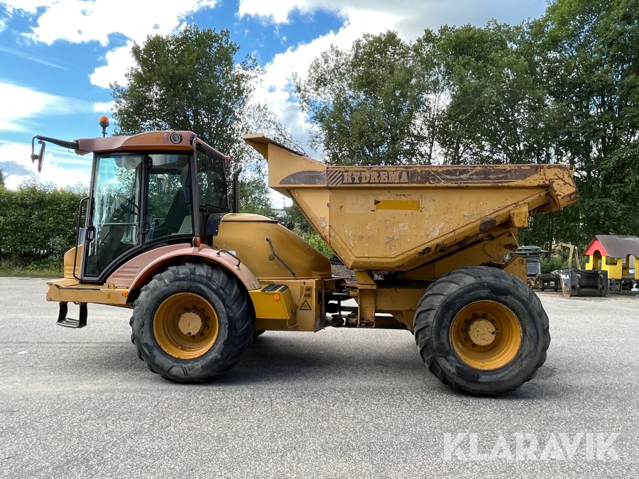 Dumper Hydrema 912D, Vaggeryd, Klaravik auktioner