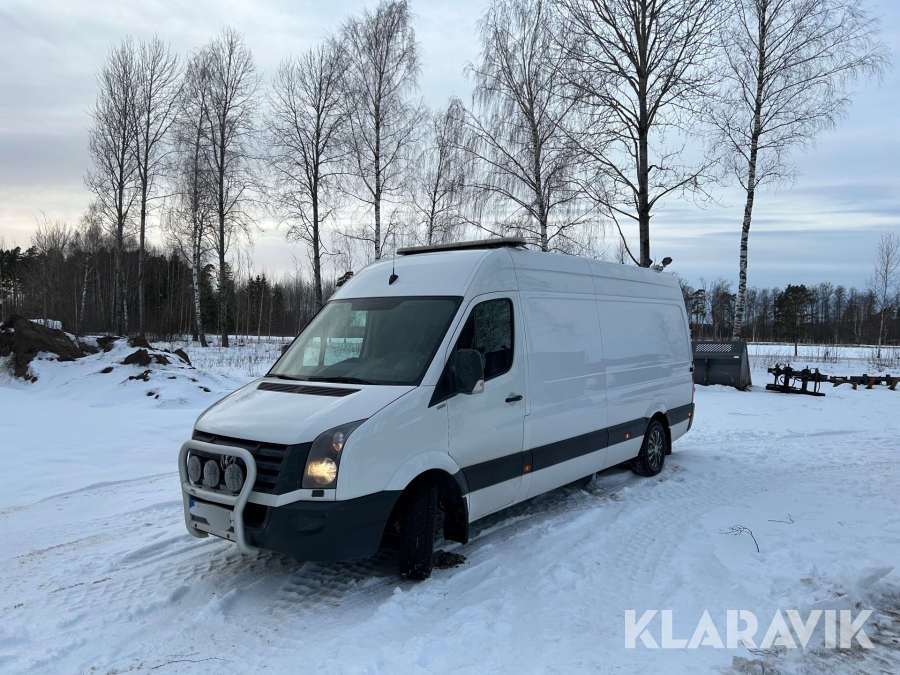 Servicebil Volkswagen Crafter, Karlstad, Klaravik auktioner