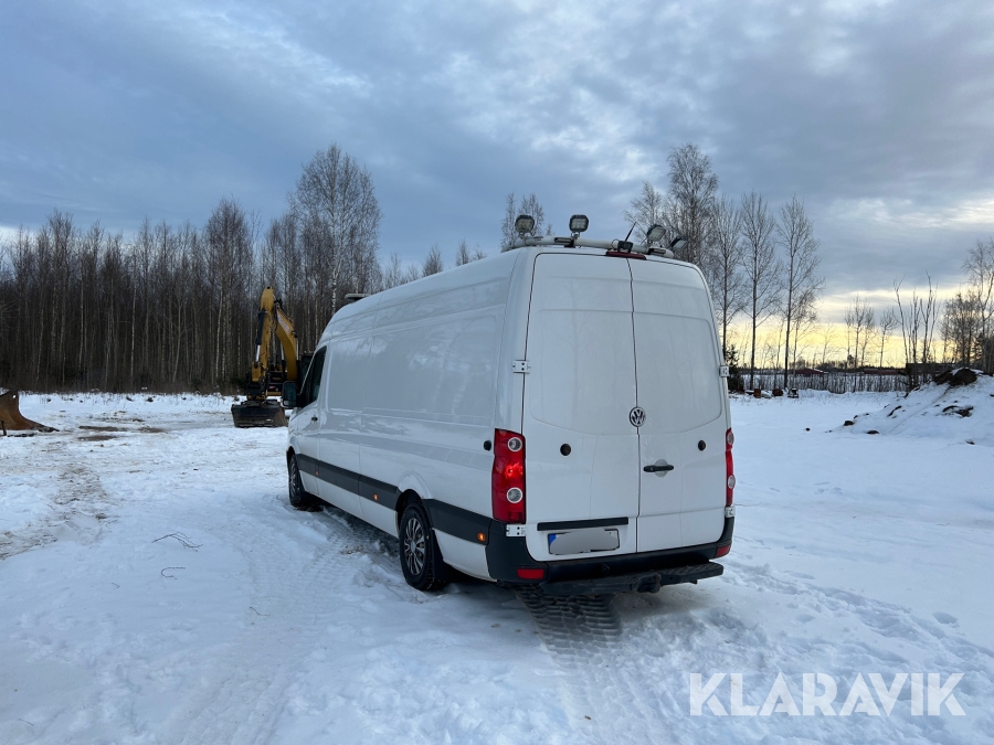 Servicebil Volkswagen Crafter, Karlstad, Klaravik auktioner
