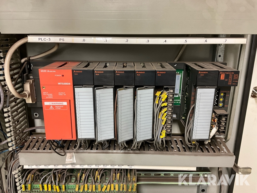 Styrsystem Mitsubishi PLC-1, Övertorneå, Klaravik auktioner
