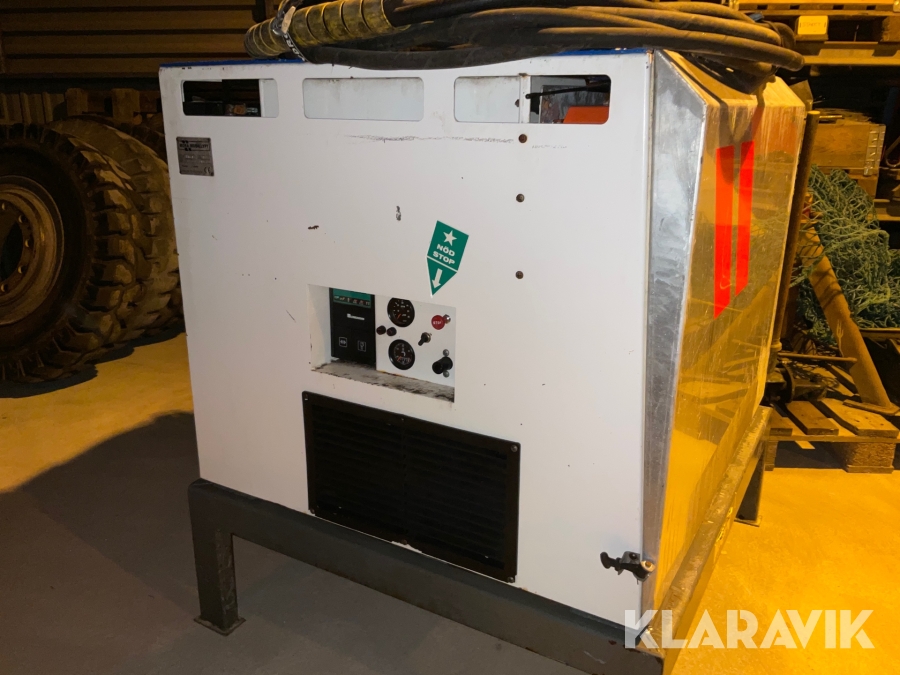 Hydraulaggregat med gripskopa Mora Mobillyft RH6A, Hagfors,