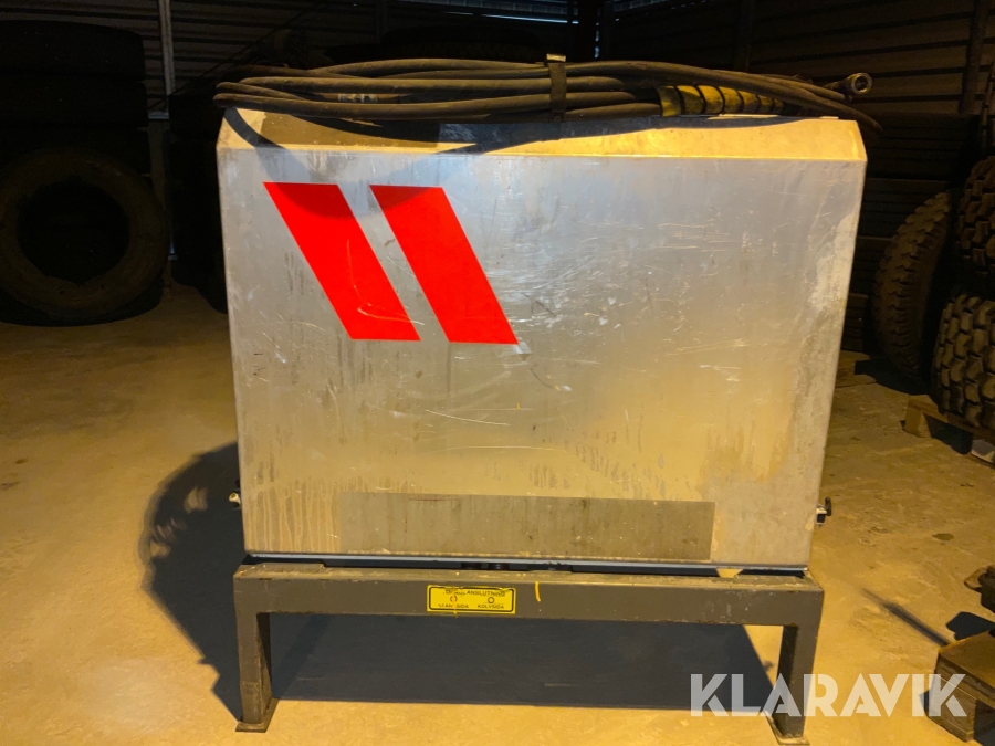 Hydraulaggregat med gripskopa Mora Mobillyft RH6A, Hagfors,