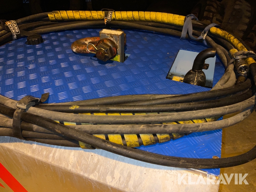 Hydraulaggregat med gripskopa Mora Mobillyft RH6A, Hagfors,