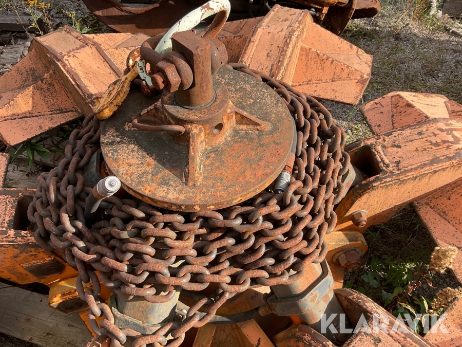 Hydraulaggregat med gripskopa Mora Mobillyft RH6A, Hagfors,