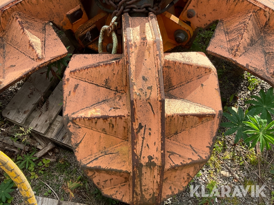 Hydraulaggregat med gripskopa Mora Mobillyft RH6A, Hagfors,