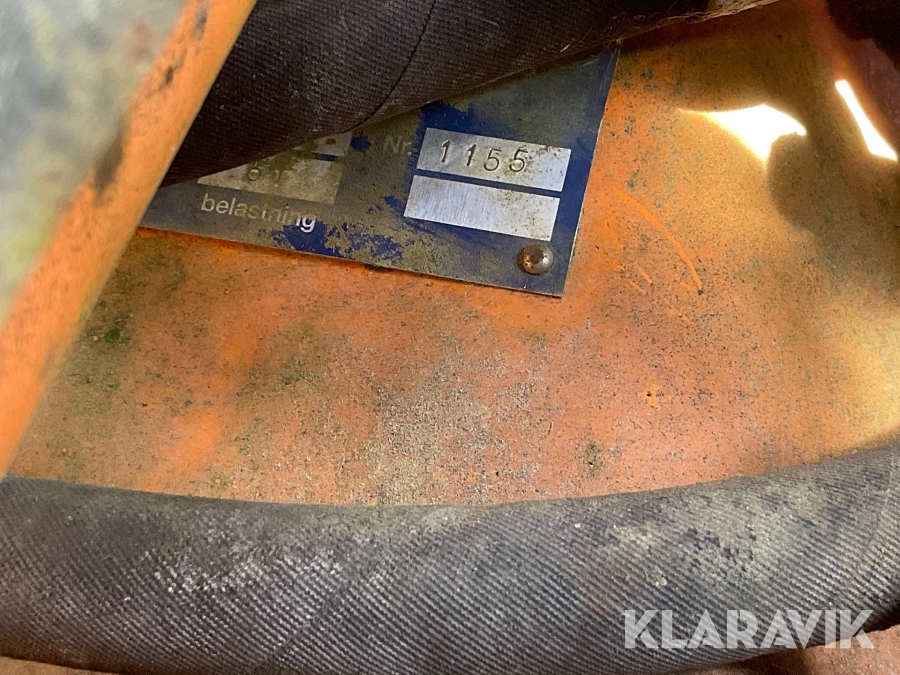 Hydraulaggregat med gripskopa Mora Mobillyft RH6A, Hagfors,