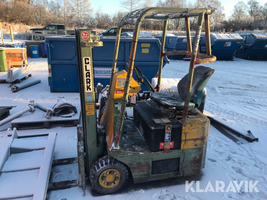 Klaravik Auktioner | Motviktstruck Clark TW 22