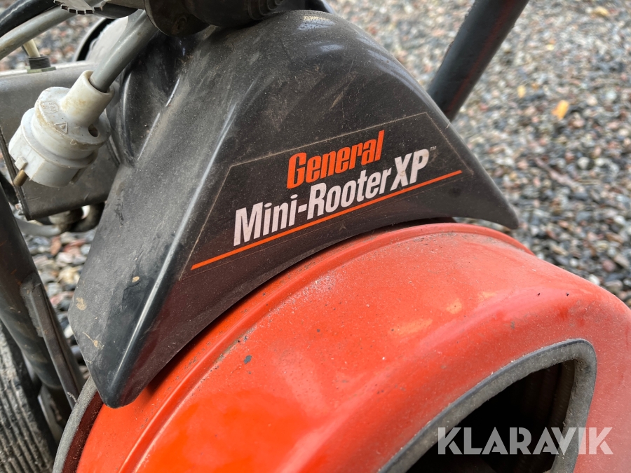 Rensmaskin General Mini Rooter XP, Västerås, Klaravik auktio