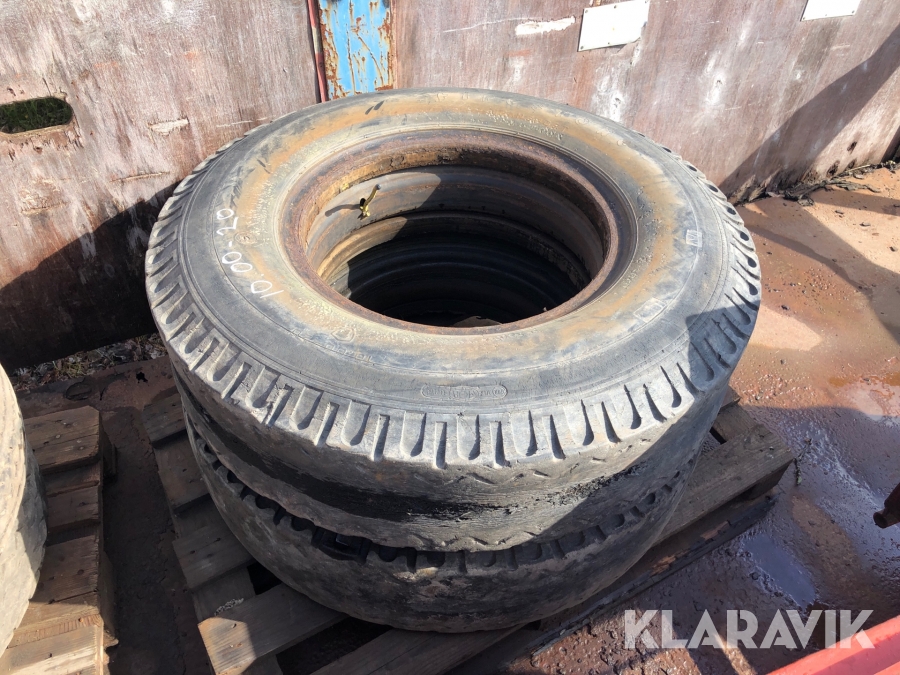 Däck med dimension 100020 2st